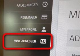 Min forsyning - aflæs og indberet